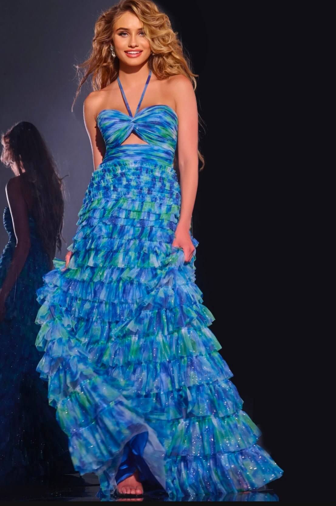 The Aria Gown: Long Formal Jovani Prom Dress 42182– MomQueenBoutique