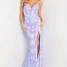 The Violet Gown: Long Formal Prom Dress– MomQueenBoutique