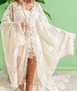 The Lacey Cardigan: Oversized Lace Cocoon Cardigan– MomQueenBoutique
